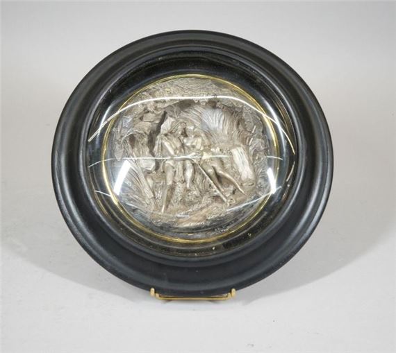 Paul Joseph Raymond Gayrard | Sculpted group in patinated plaster ...