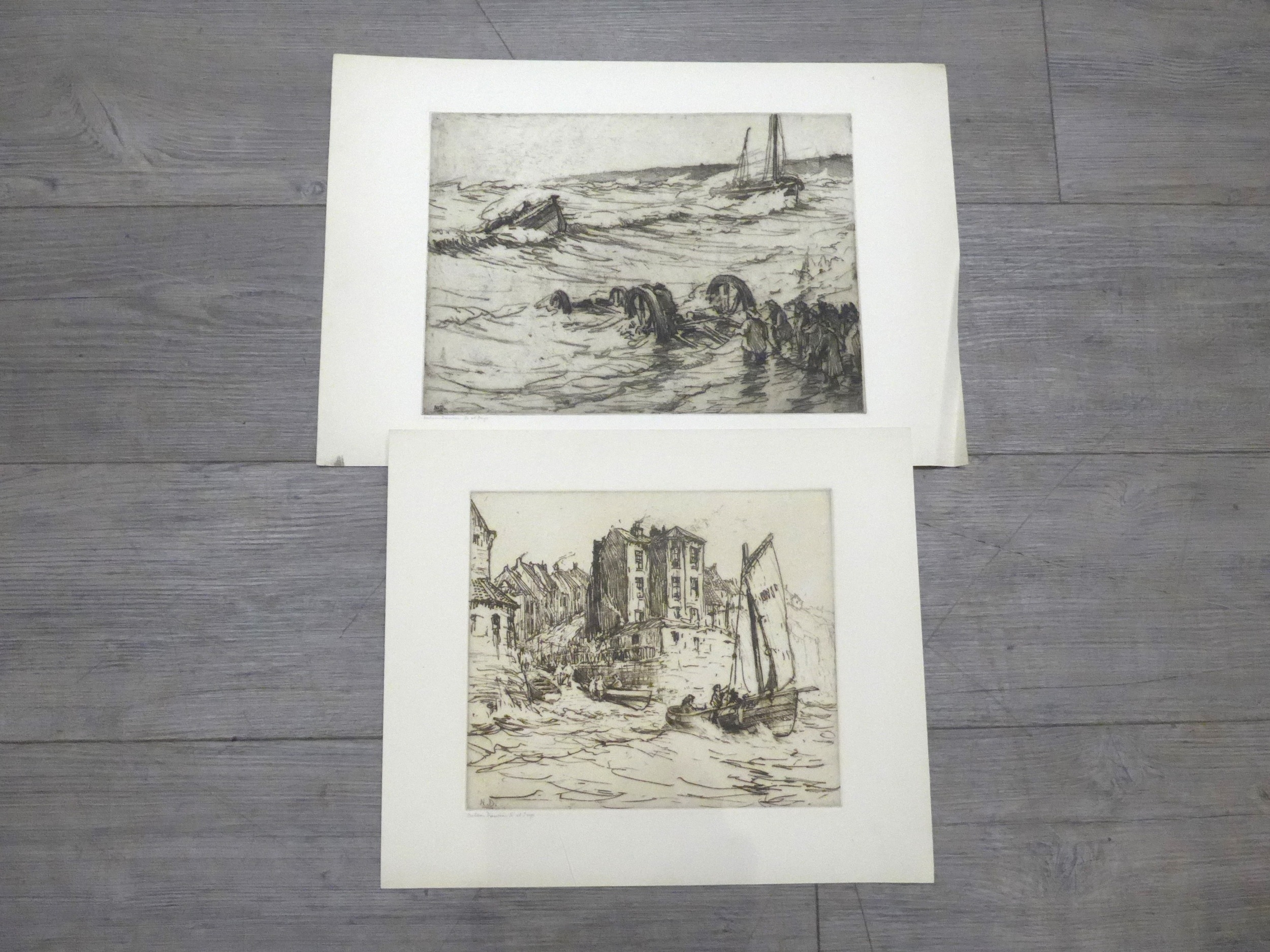 Nelson Dawson | A North Country fishing village | MutualArt