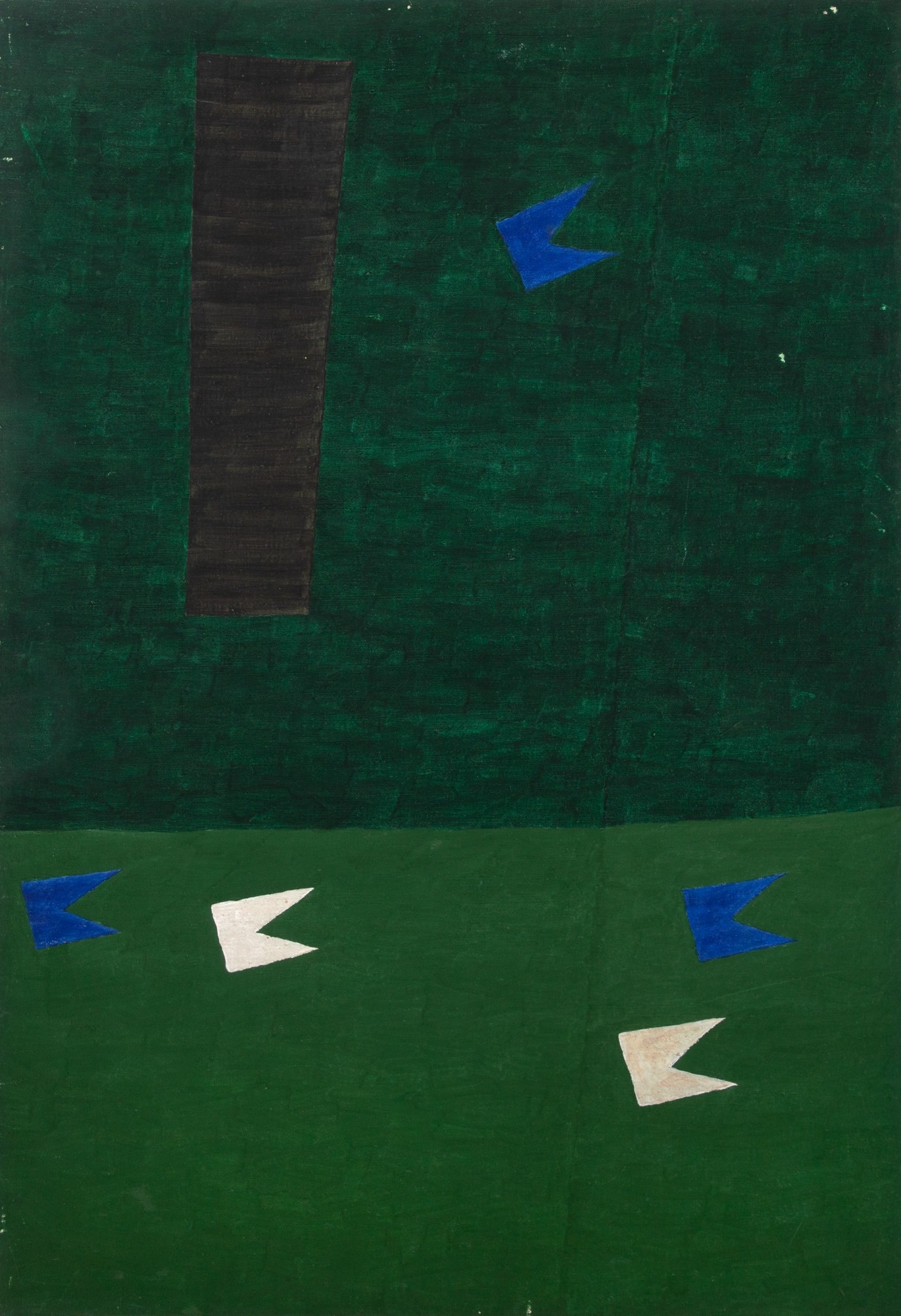 Alfredo Volpi | Sem Título (1969) | MutualArt