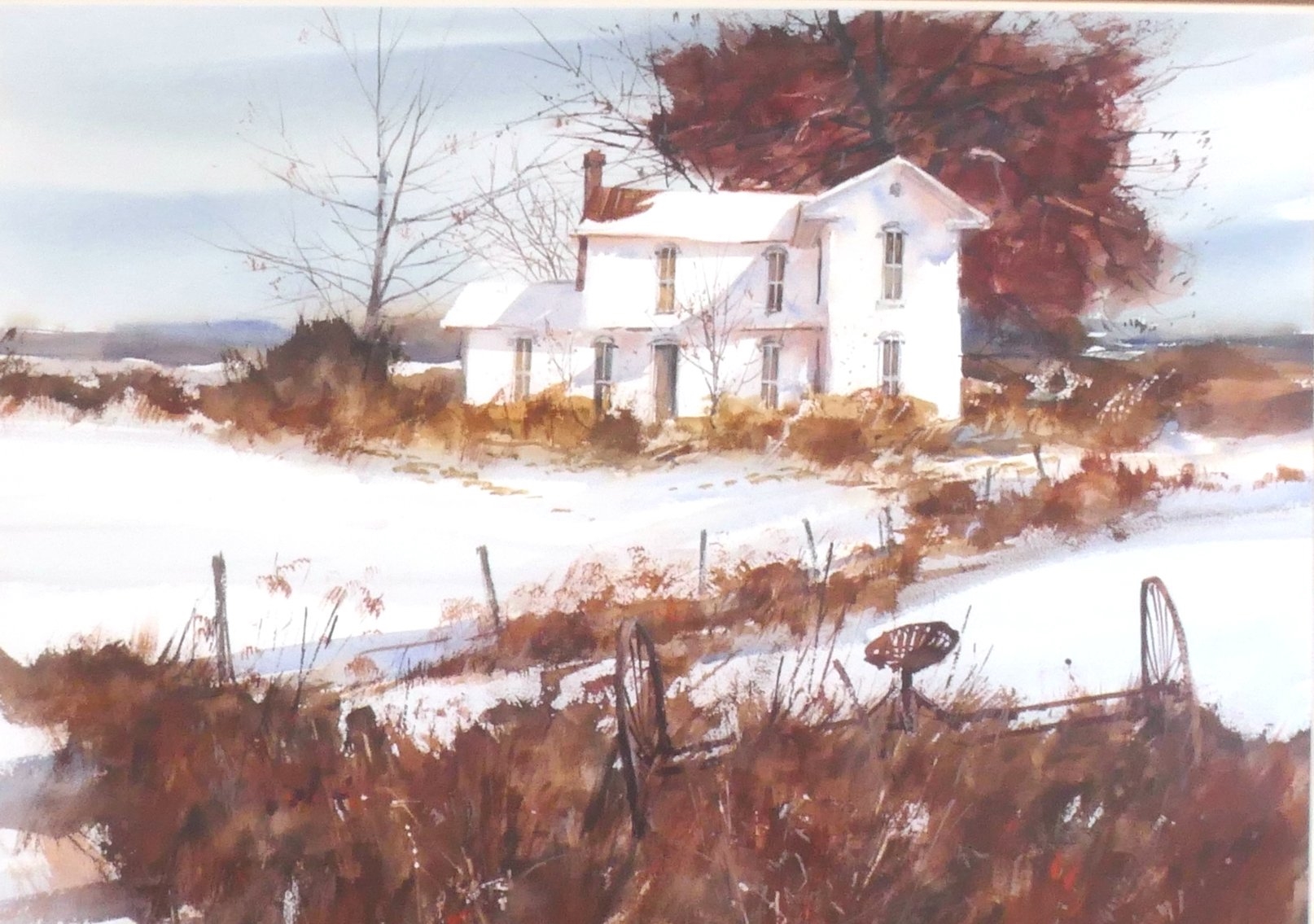 Keith Spears Jr | Winter scene | MutualArt