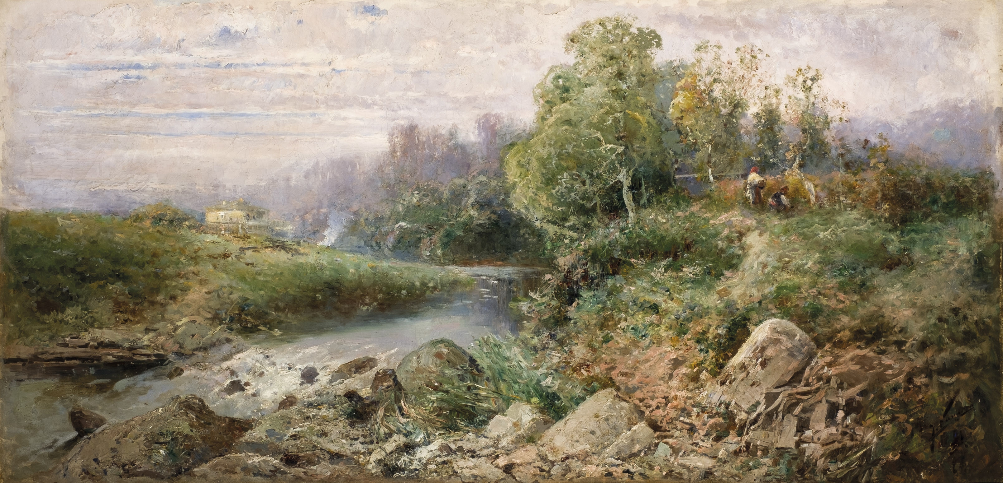 José Navarro Llorens | Escena bucólica | MutualArt