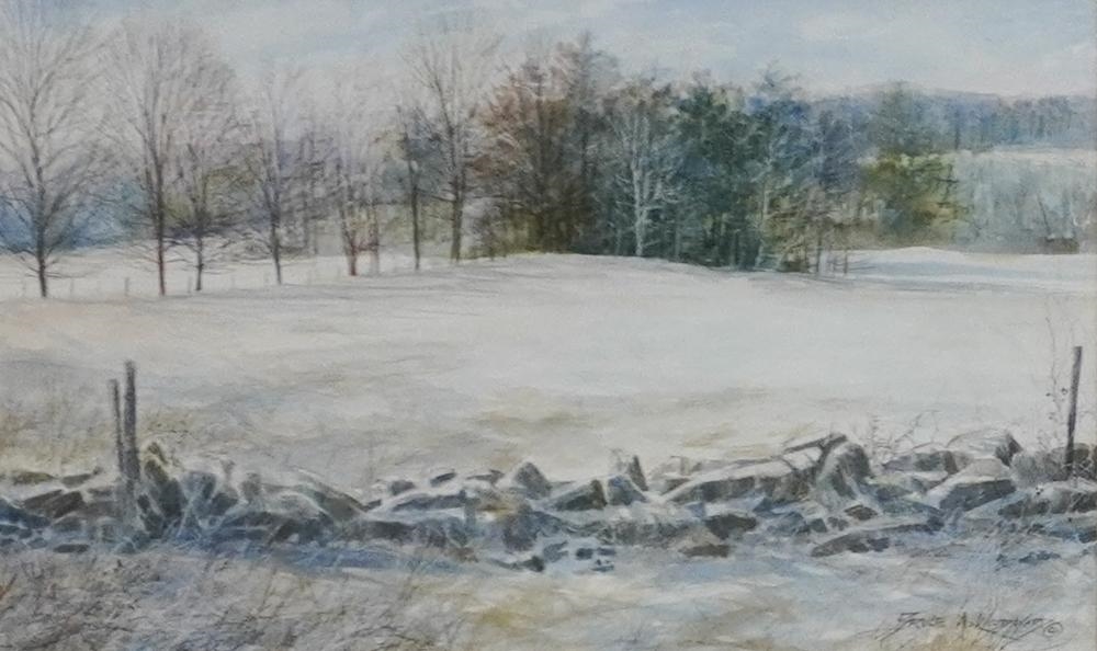 Bruce A. Woodward | Winter Landscape | MutualArt