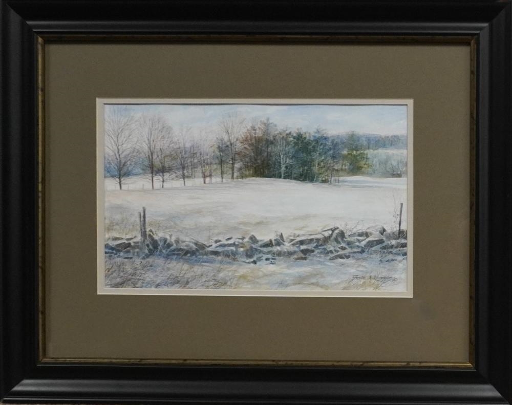 Bruce A. Woodward | Winter Landscape | MutualArt