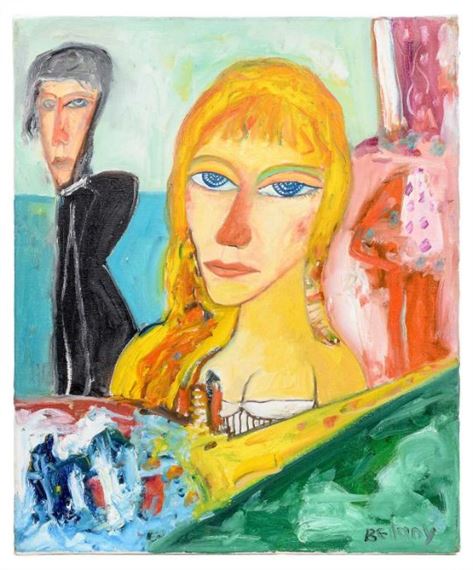 Bellany John | The Girl with the Flaxen Hair | Artwork performance at ...