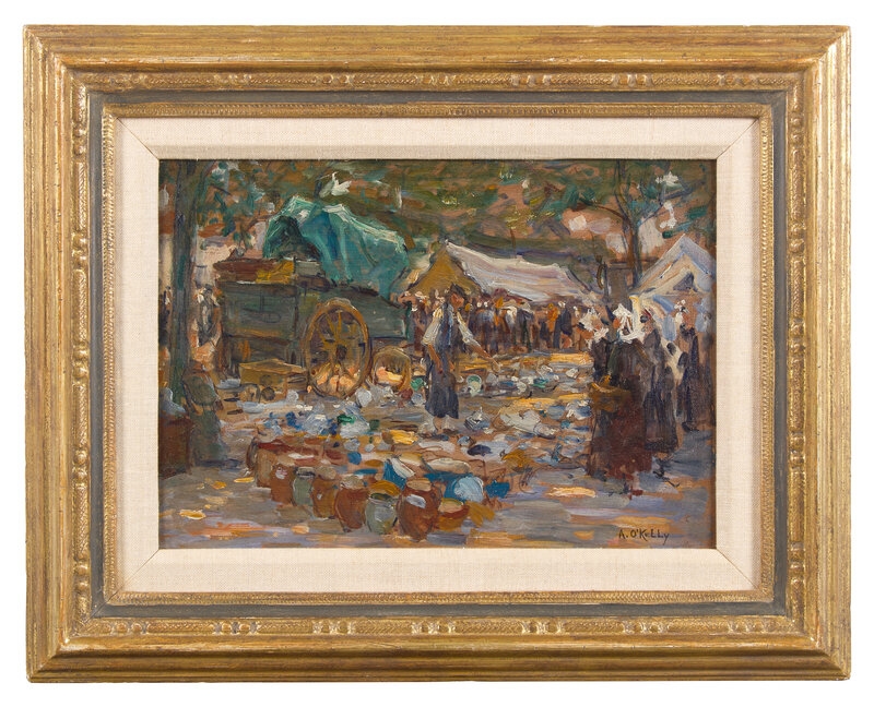 Aloysius O'Kelly | Pottery Market | MutualArt