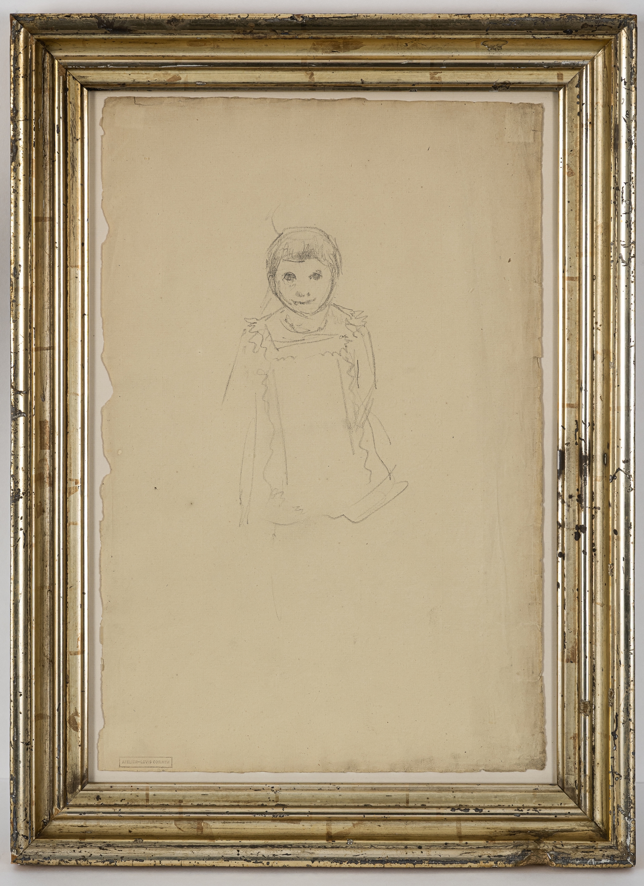 Lovis Corinth | Girl (1886) | MutualArt