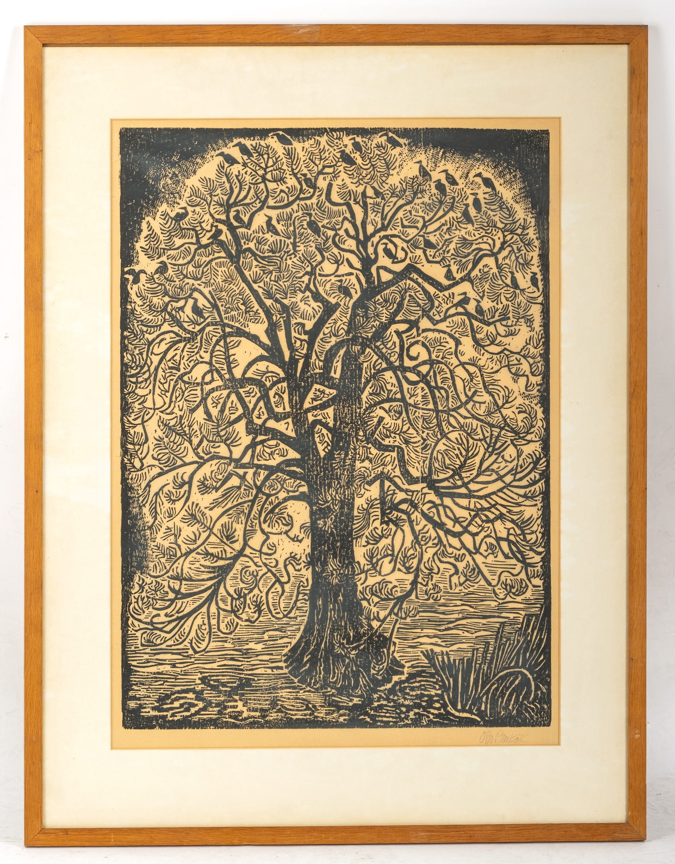 Otto Pankok | Lindenbaum (1959) | MutualArt