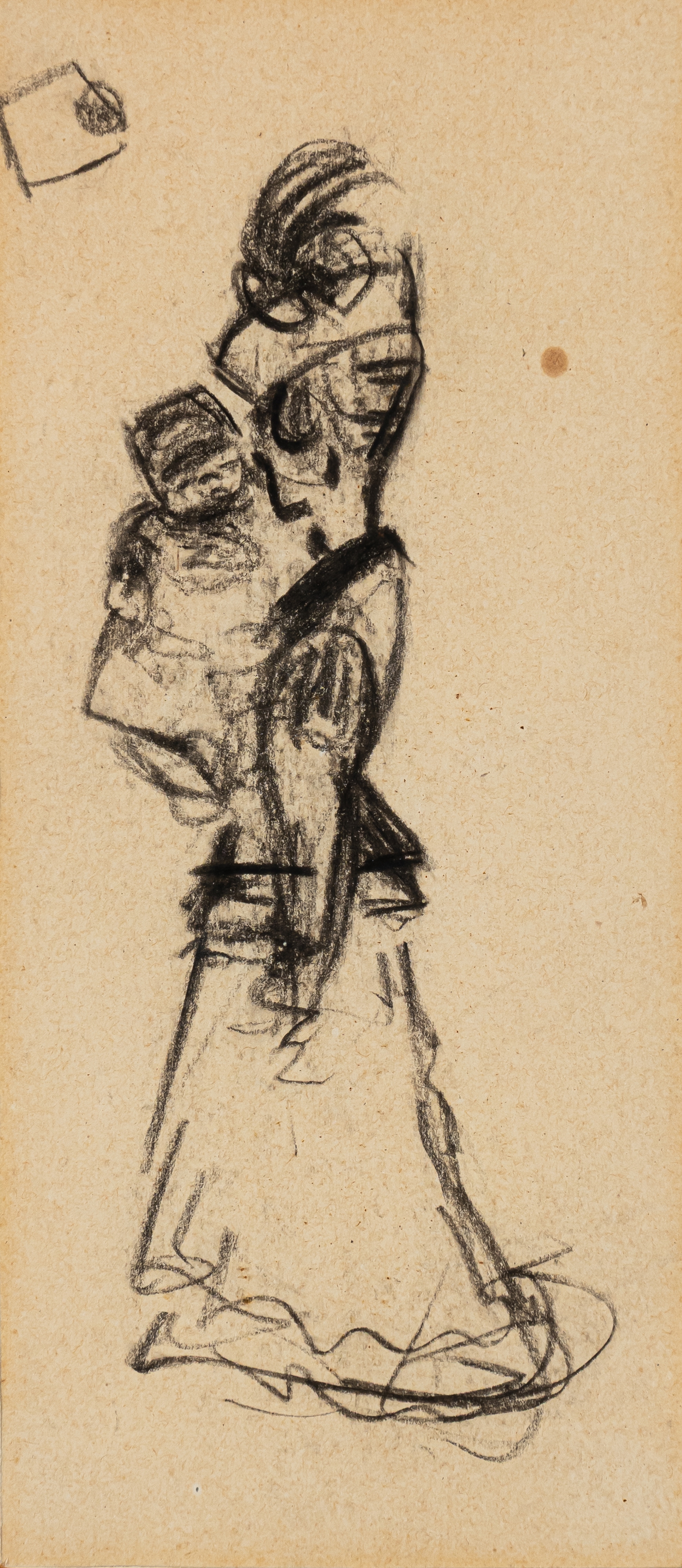 Heinrich Zille | Junge Mutter | MutualArt