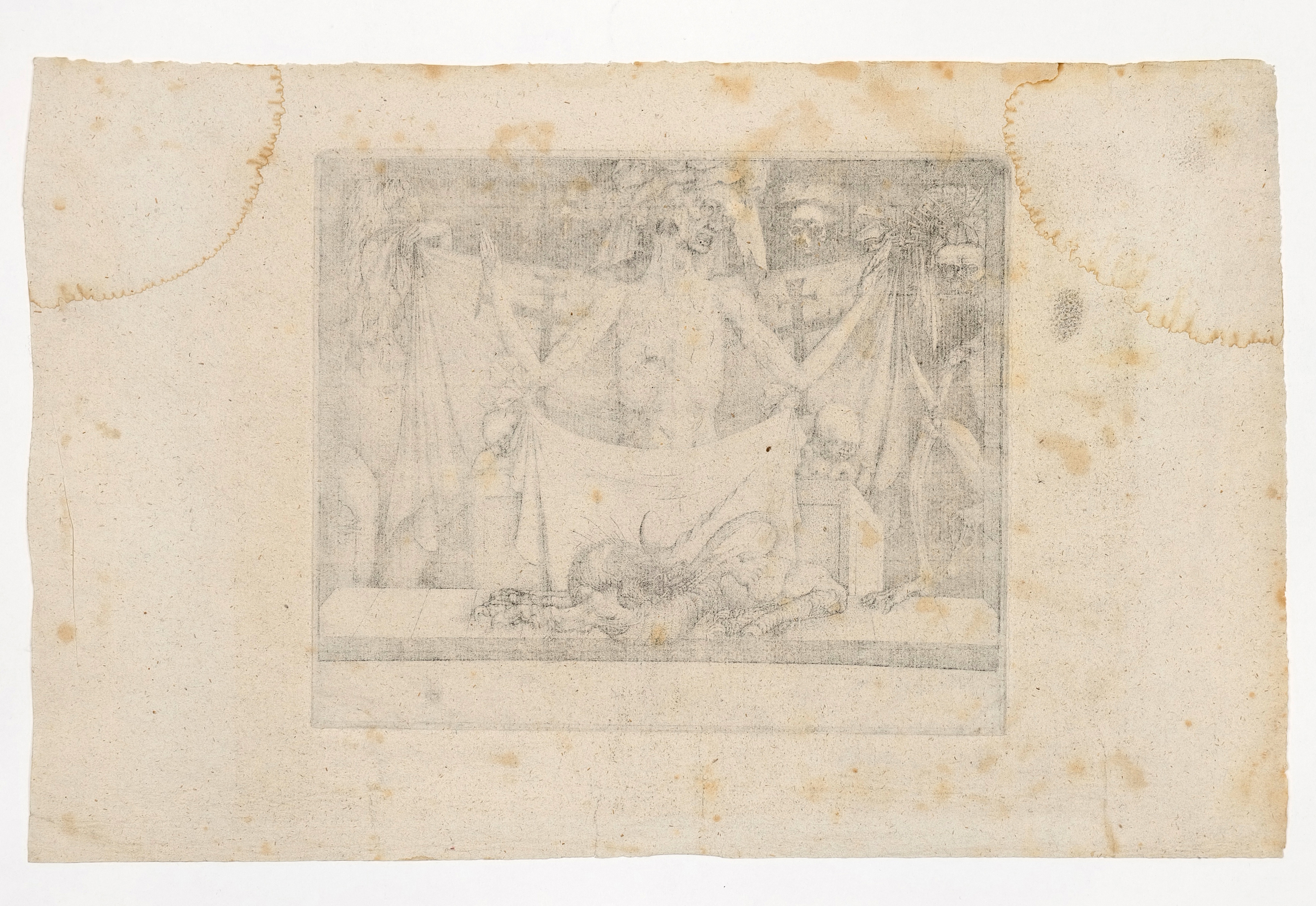 Ernst Fuchs | Erwartung der Auferstehung (1952 - 1956) | MutualArt