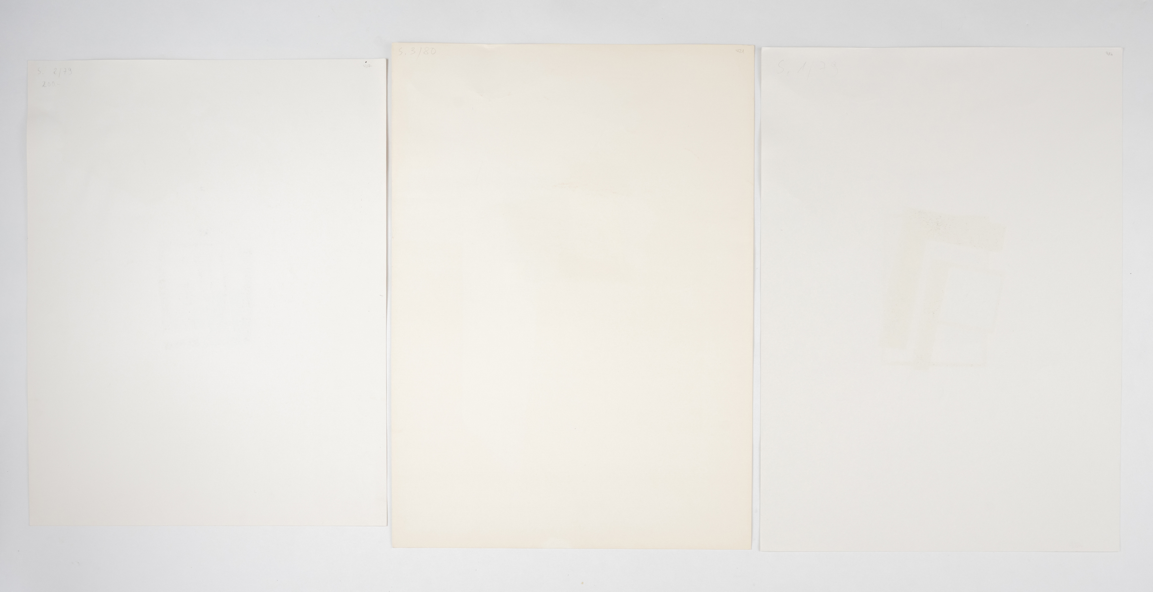 Heinrich Siepmann | Untitled, 1976; 1979; 1980 (1979 - 1980) | MutualArt