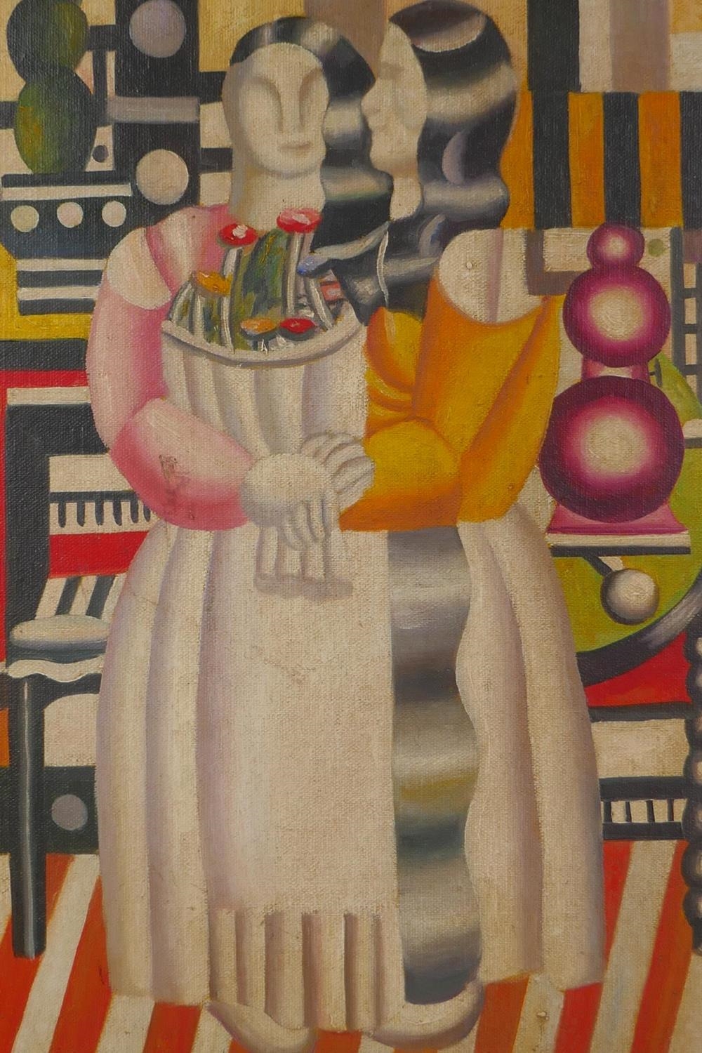 Fernand Léger | Les Deux Femmes au Bouquet | MutualArt