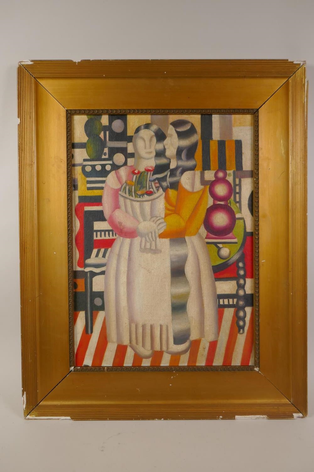 Fernand Léger | Les Deux Femmes au Bouquet | MutualArt