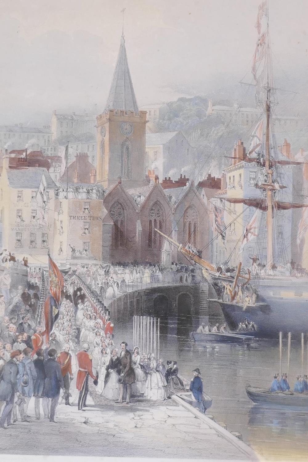 Paul Jacob Naftel | The Landing, and The Departure (1846) | MutualArt