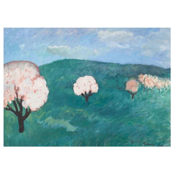 Gershon Benjamin | The Orchard (1950) | MutualArt