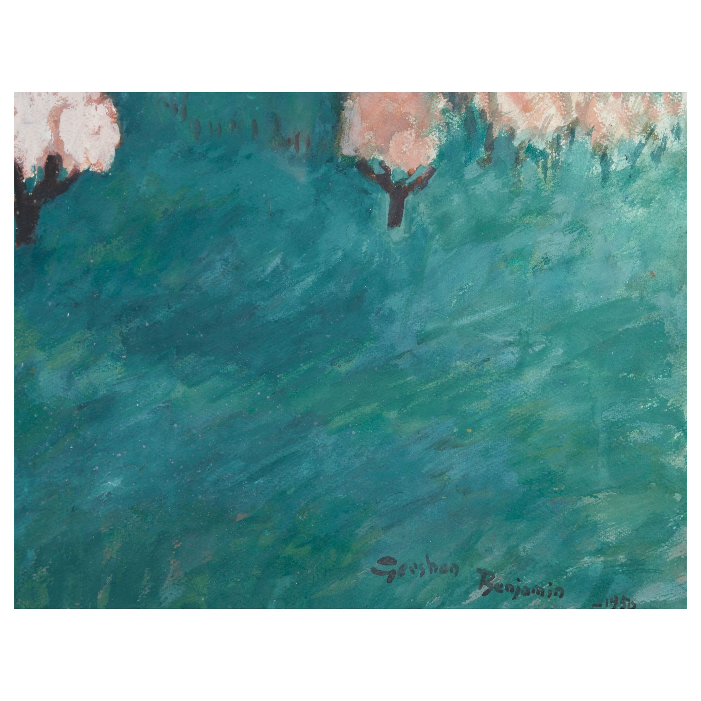 Gershon Benjamin | The Orchard (1950) | MutualArt