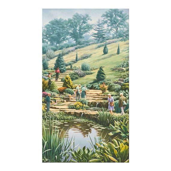 Terry Rodgers | Hillside Garden (1989) | MutualArt