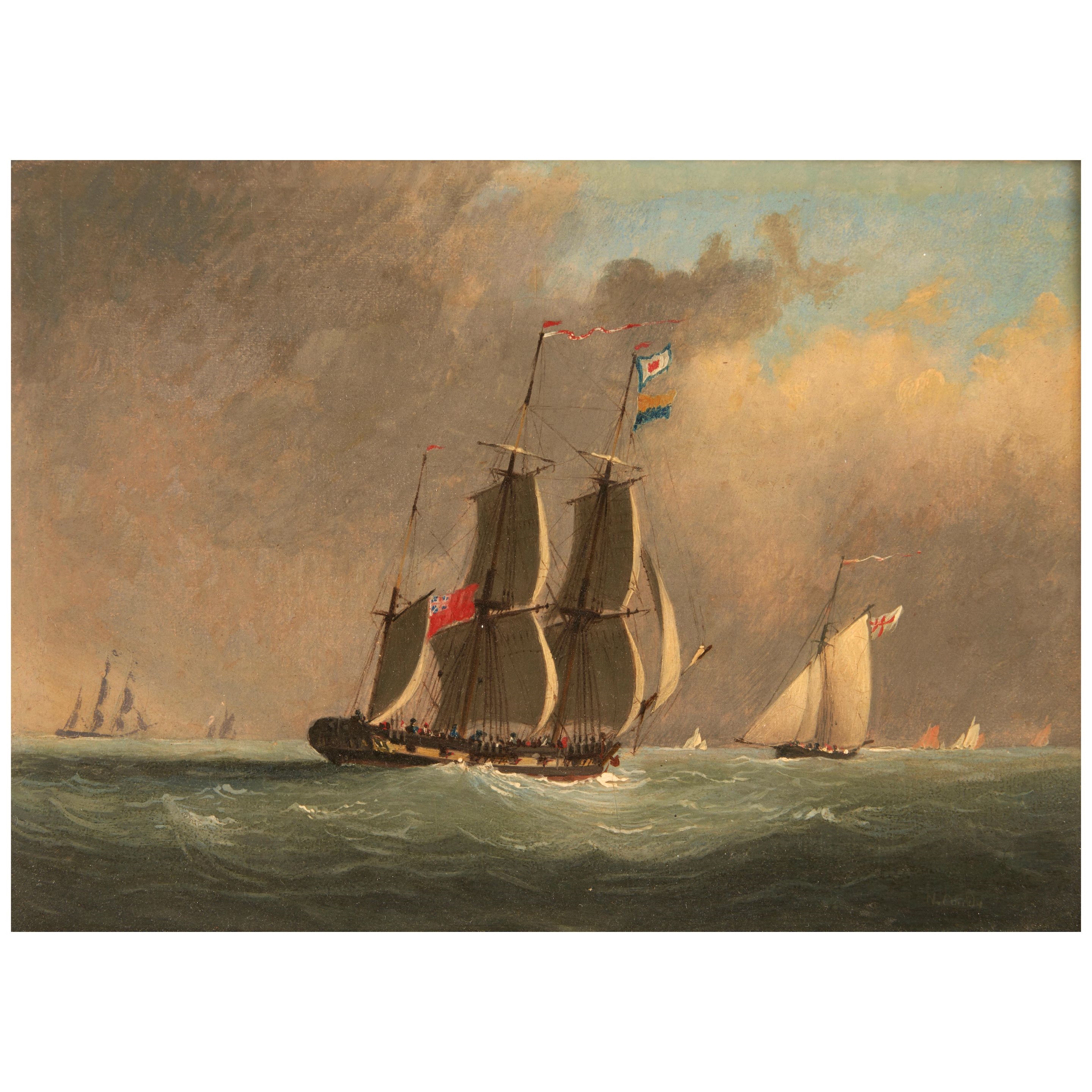 Nicholas Matthew Condy | British Man-O-War, Yachts and Other Shipping ...