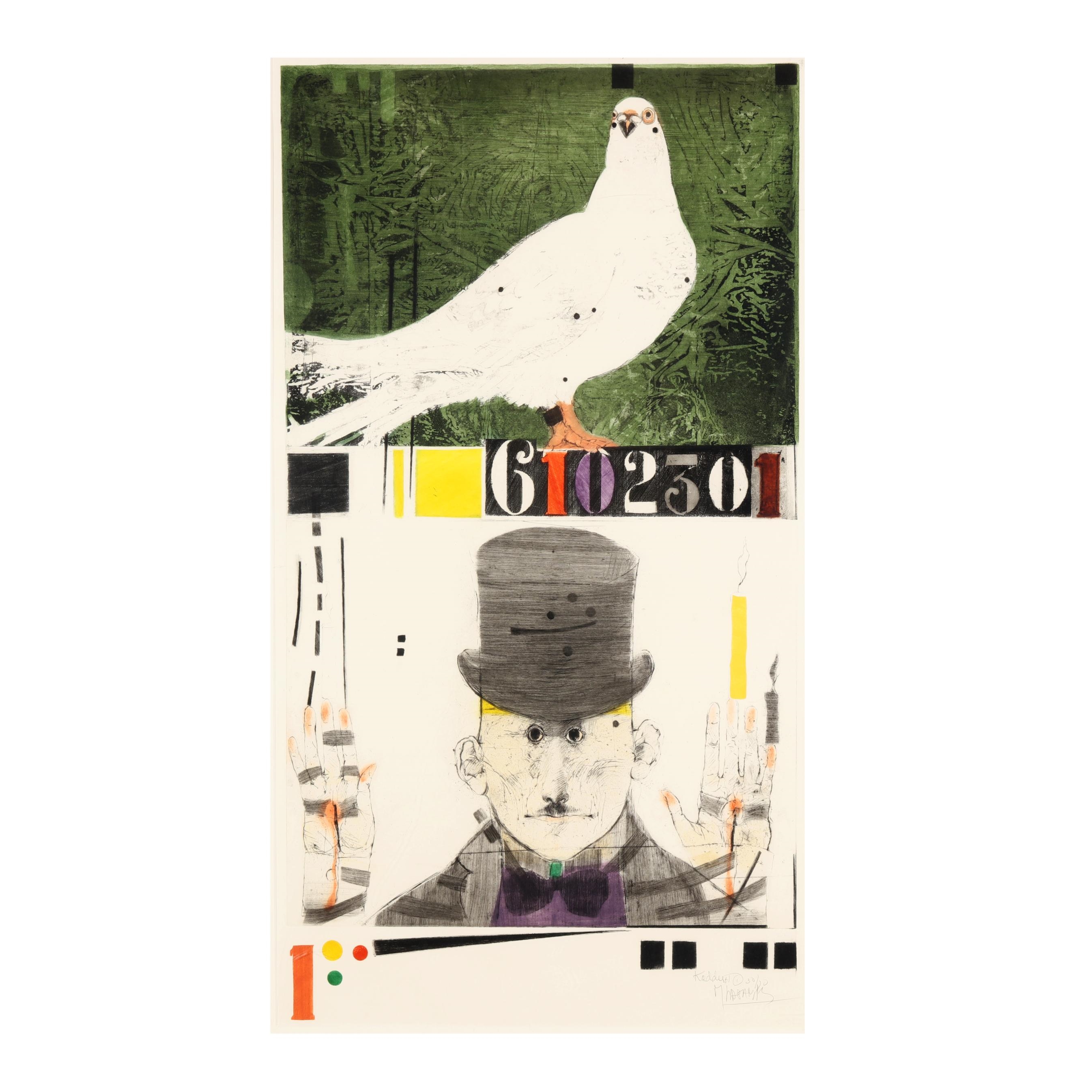 Mauricio Lasansky | Kaddish #1 (1976) | MutualArt