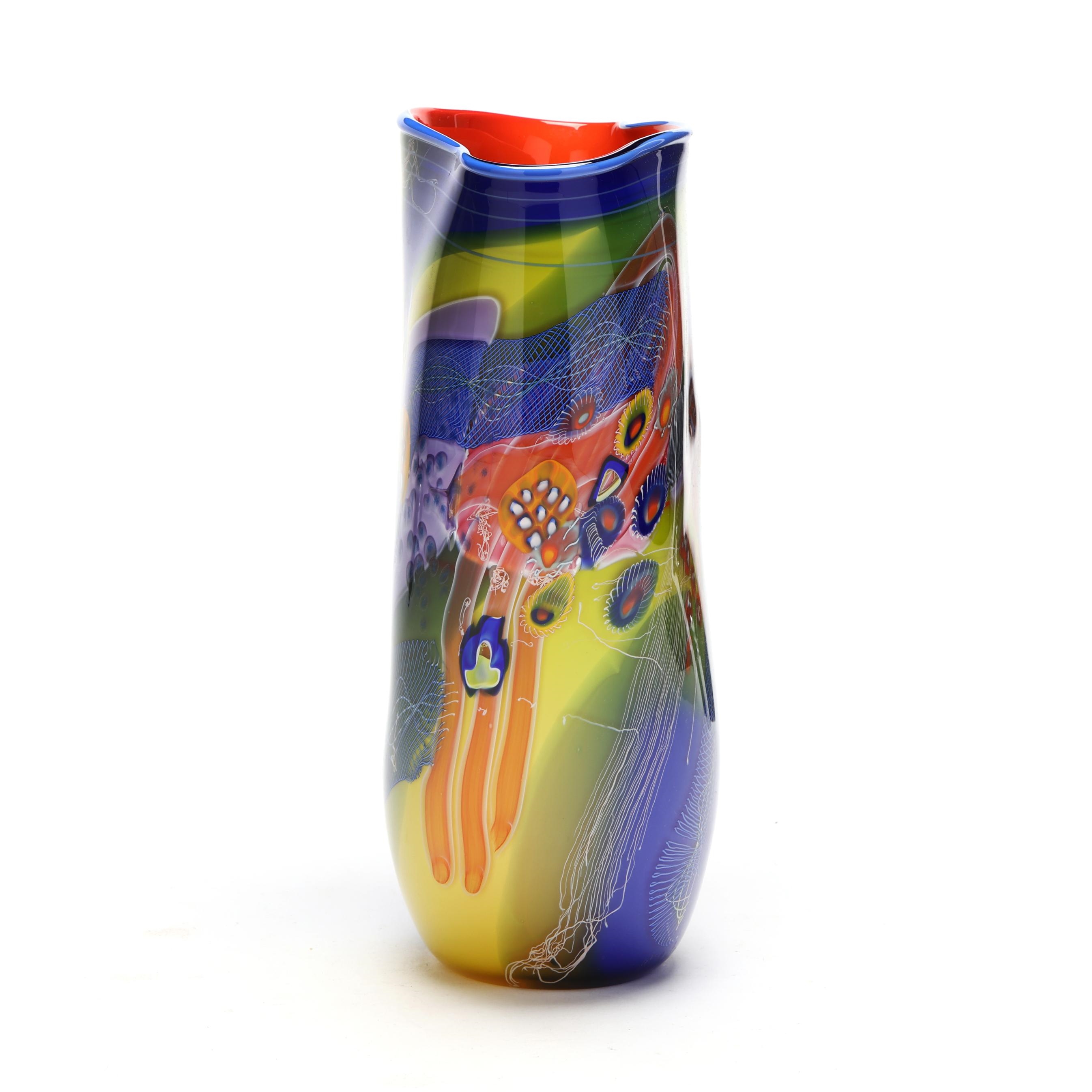 Wes Hunting | Art Glass Vessel | MutualArt
