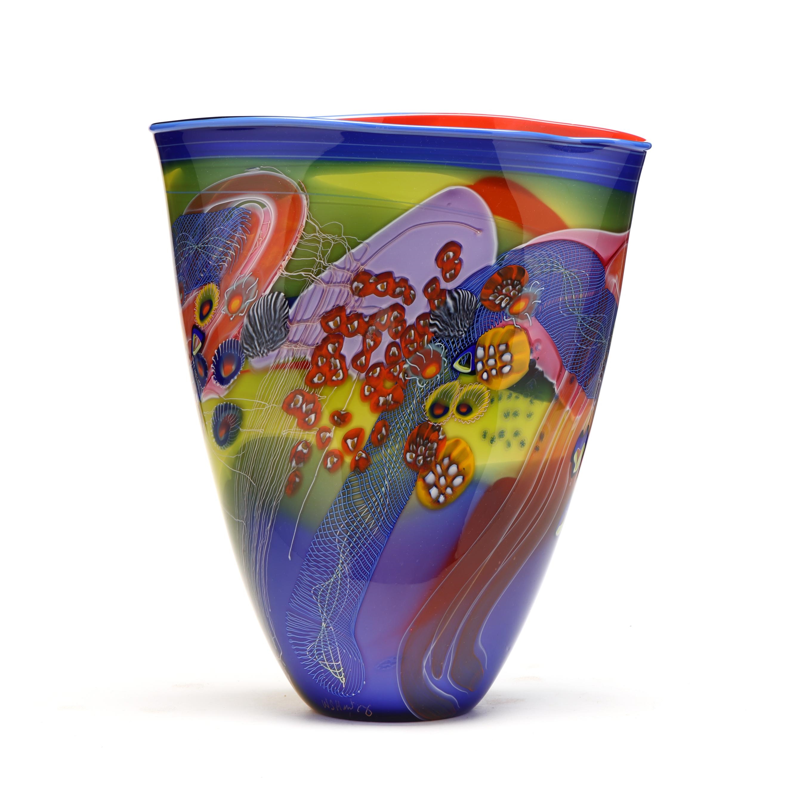 Wes Hunting | Art Glass Vessel | MutualArt