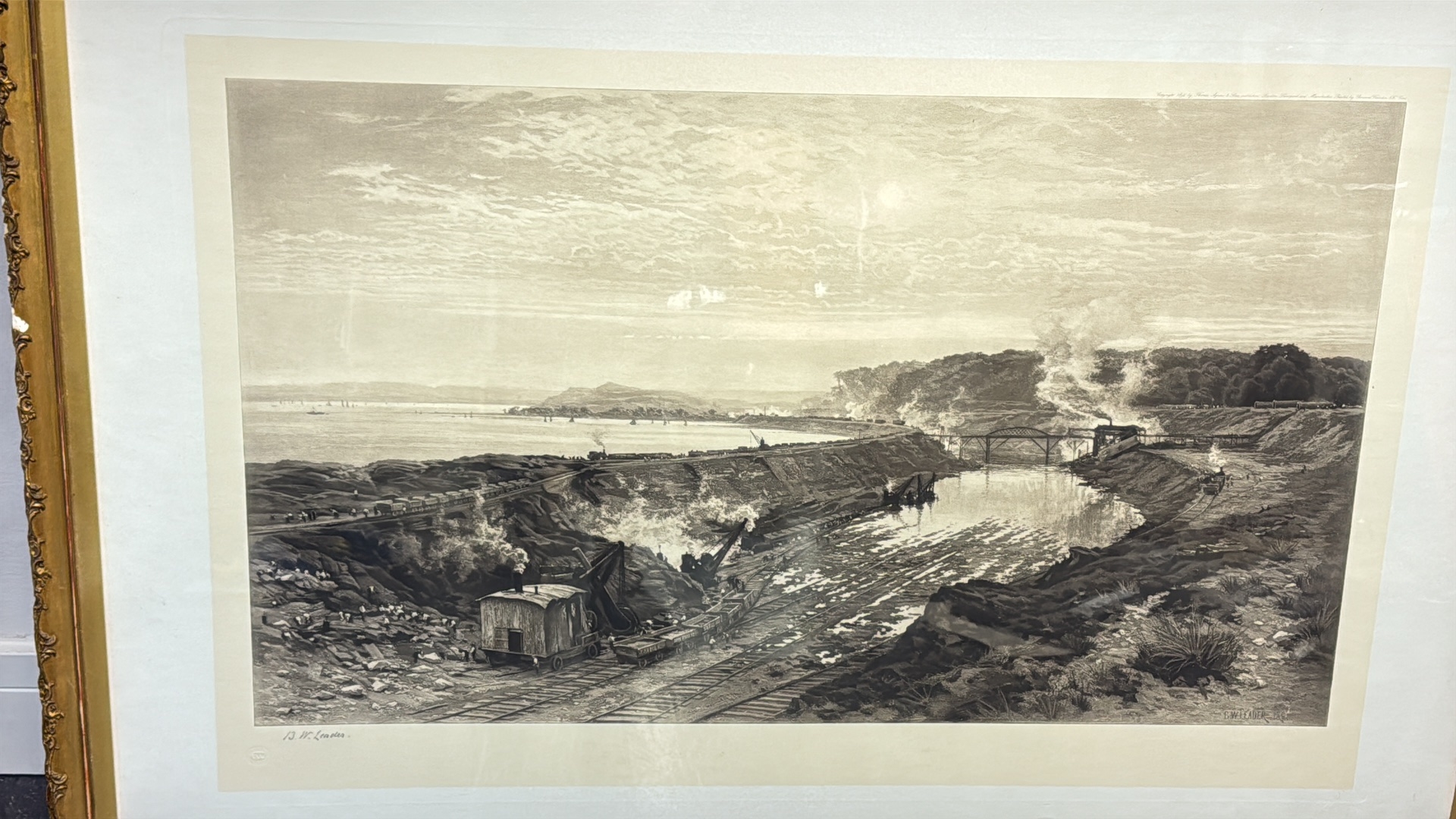 Benjamin Williams Leader | industrial landscape scene | MutualArt
