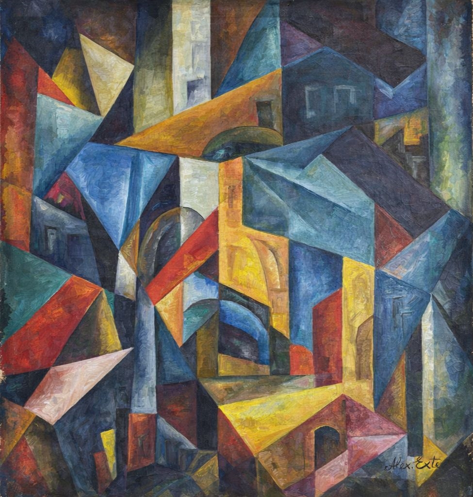 Alexandra Aleksandrovna Exster | CUBIST COMPOSITION | MutualArt