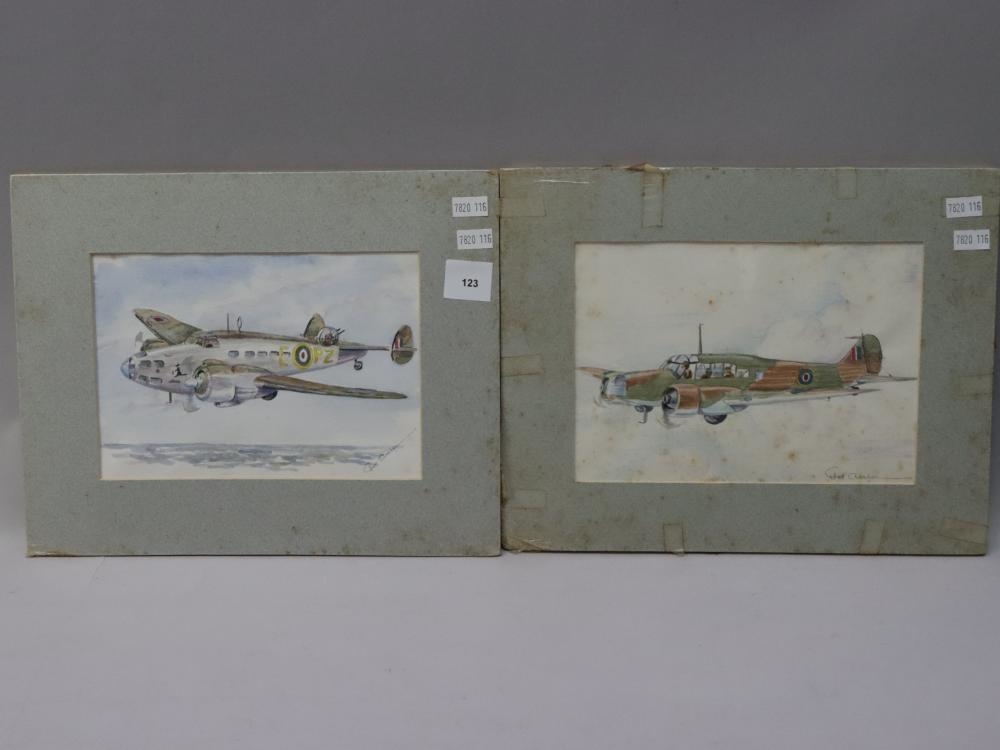 Geoff Archer | ANSON MKIV AND LOCKHEAD HUDSON | MutualArt