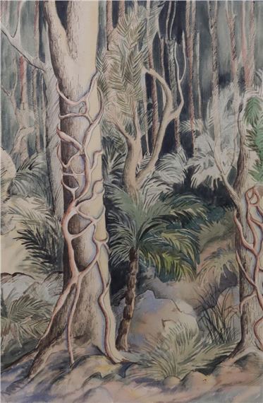 Joy Roggenkamp | RAINFOREST SCENE | MutualArt