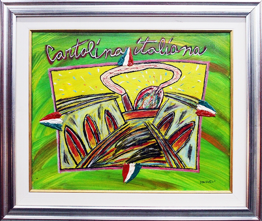 Bruno Donzelli | Cartolina italiana (1990) | MutualArt