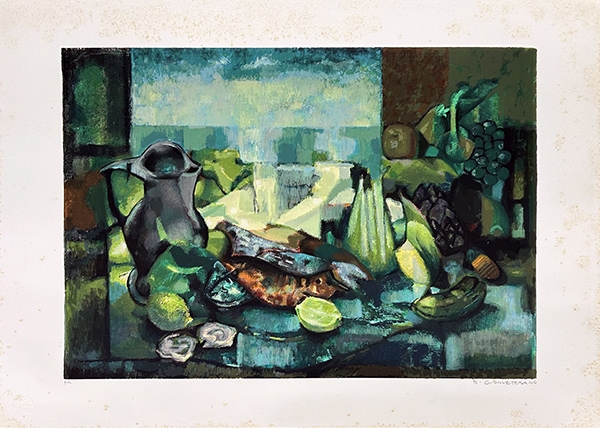 Romano Conversano | litografia su cartoncino | MutualArt