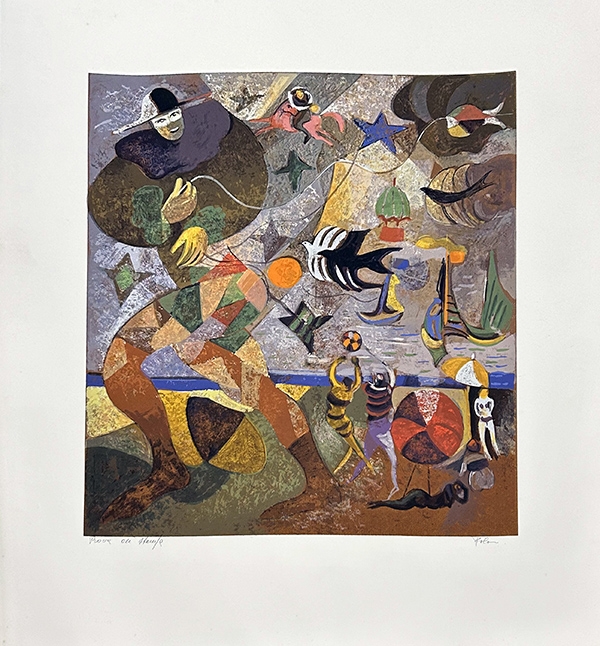 Roberto Poloni | litografia su cartoncino | MutualArt