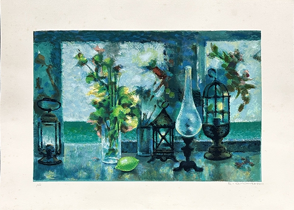 Romano Conversano | litografia su cartoncino | MutualArt