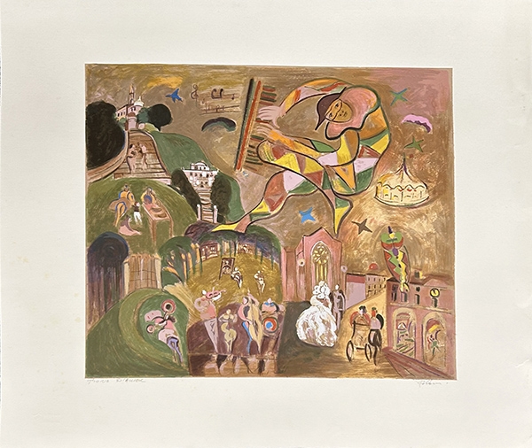 Roberto Poloni | litografia su cartoncino | MutualArt