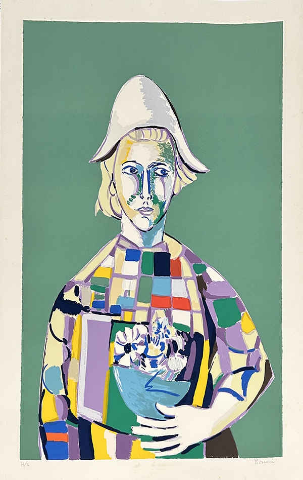 Vinicio Boscaini | litografia su cartoncino | MutualArt