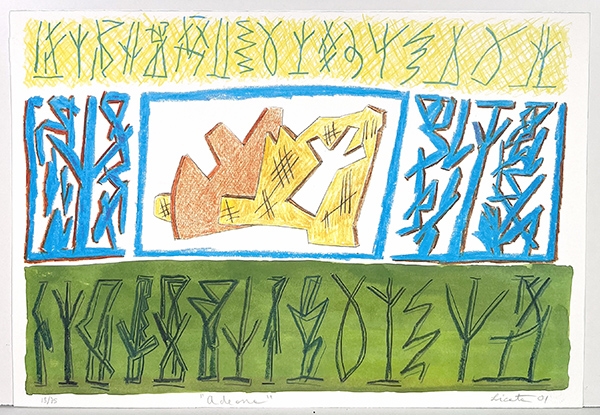 Riccardo Licata | litografia a colori | MutualArt