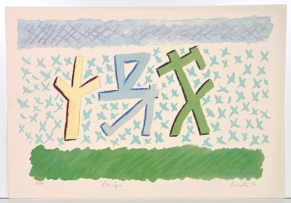 Riccardo Licata | litografia a colori | MutualArt