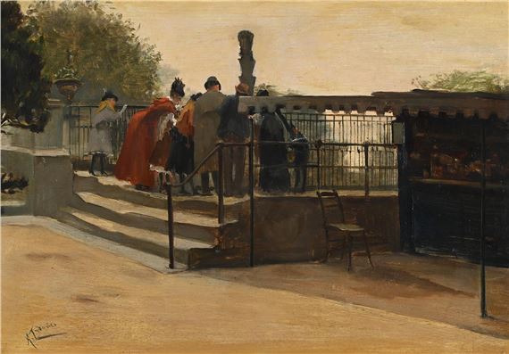 Albert Ludovici Sr. | THE BEAR PIT, LONDON ZOO | MutualArt
