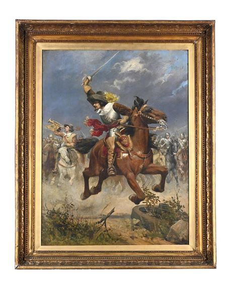 Andrew Carrick Gow | INTO BATTLE | MutualArt