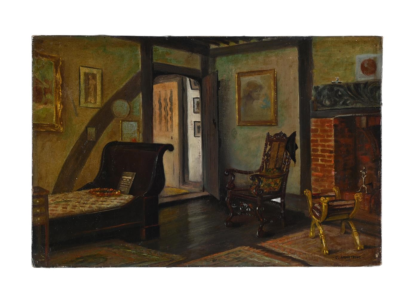 C. Armstrong | COTTAGE INTERIOR | MutualArt