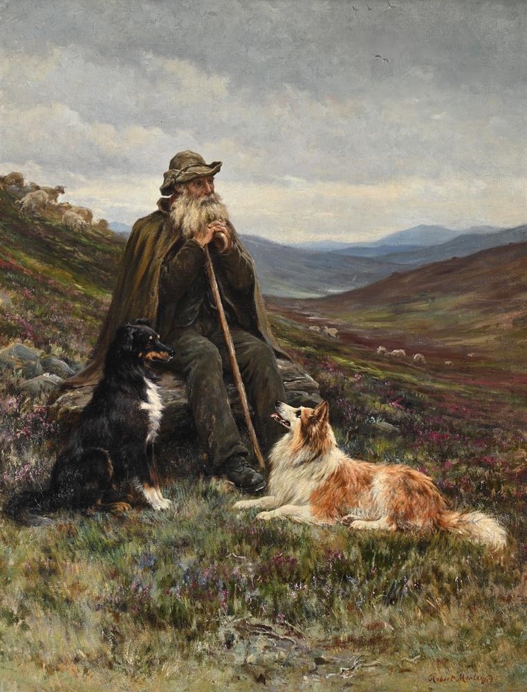Robert Morley | THE OLD SHEPHERD | MutualArt