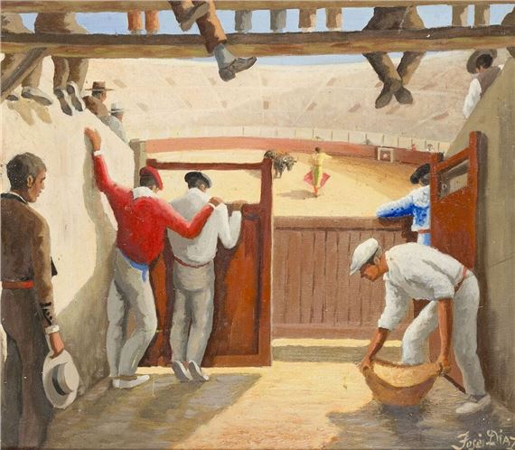 José Diaz | Faena y monosabios | MutualArt