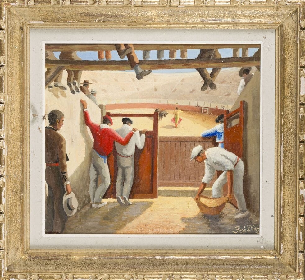 José Diaz | Faena y monosabios | MutualArt