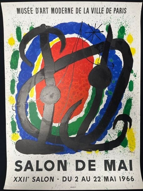 Joan Miró | AFFICHE Miro - Musée d'art moderne de la ville de Paris ...