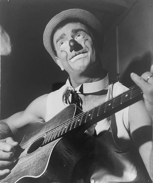 Jean Ribière | Portrait of the famous clown and circus artist Achille ...