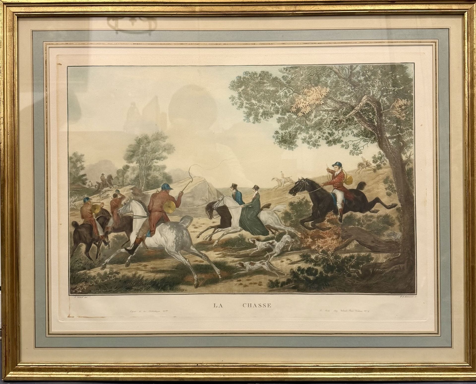 Carle Vernet | Le départ ; La chasse ; La course ; Fin de la course ...