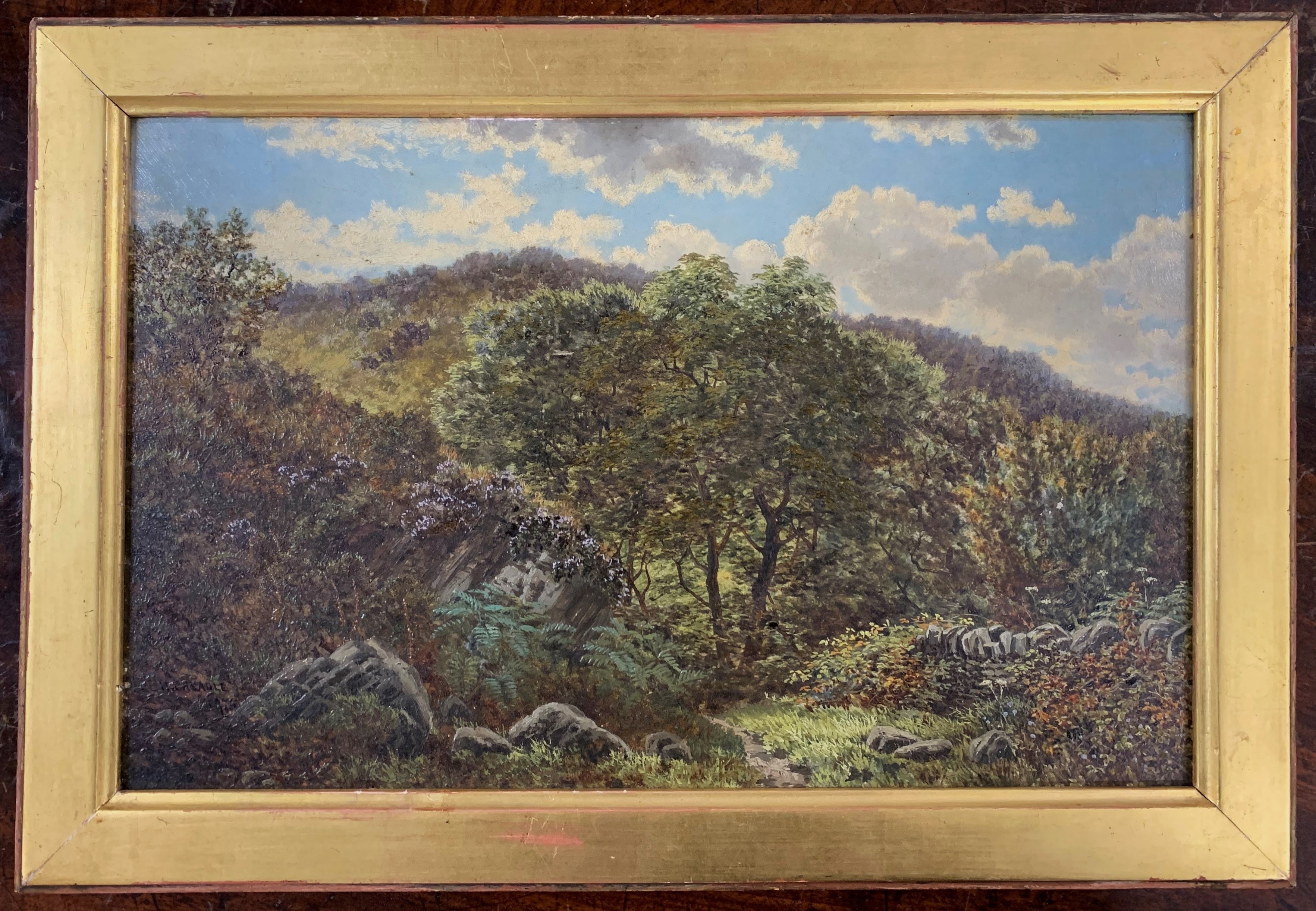 Henry Cheadle | Landscape view (1876) | MutualArt