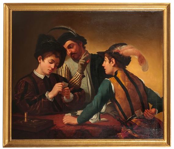 Caravaggio | The Cardsharps | MutualArt