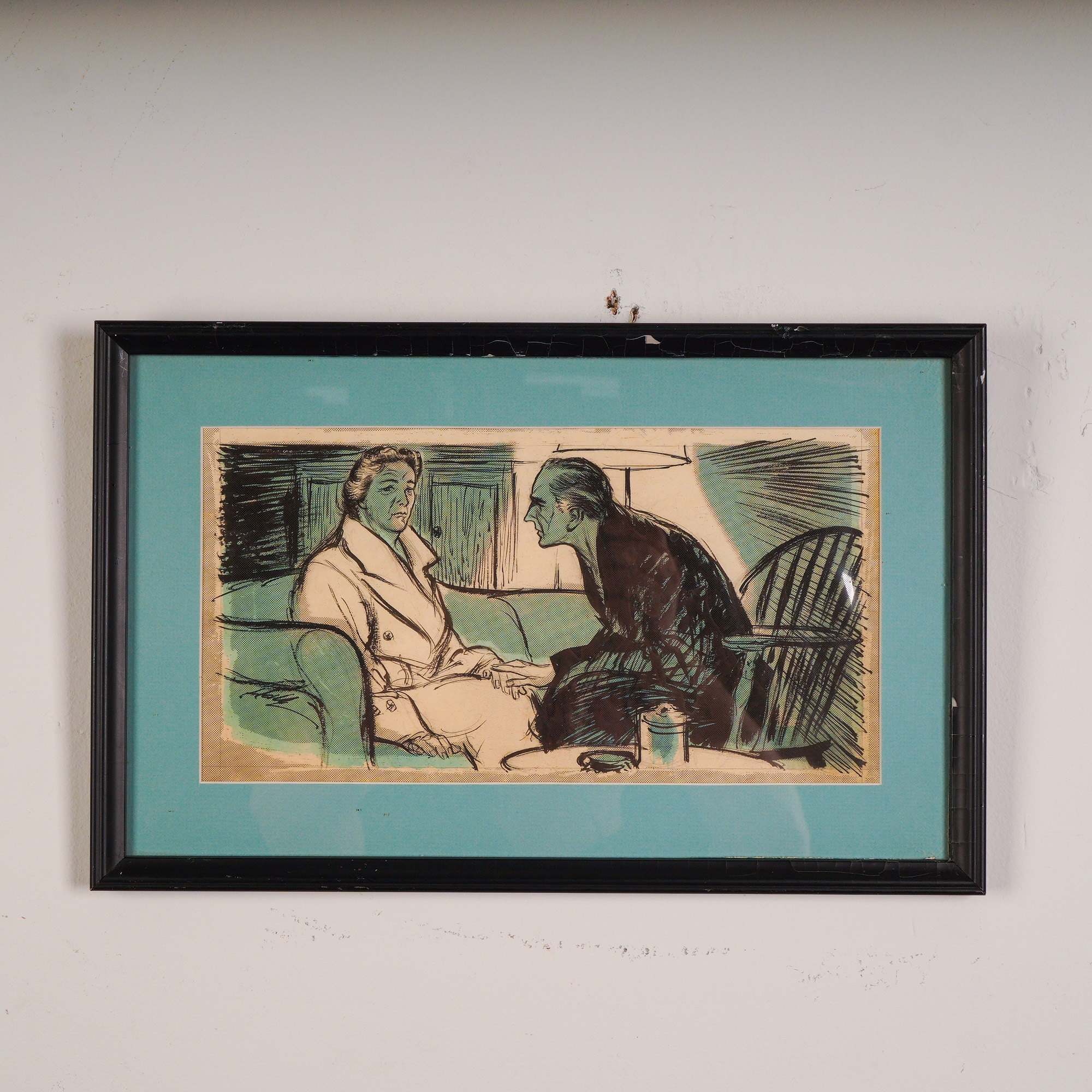 Wayne Hall | Wayne Hall Original Pen and Ink Illustration - The Golden ...