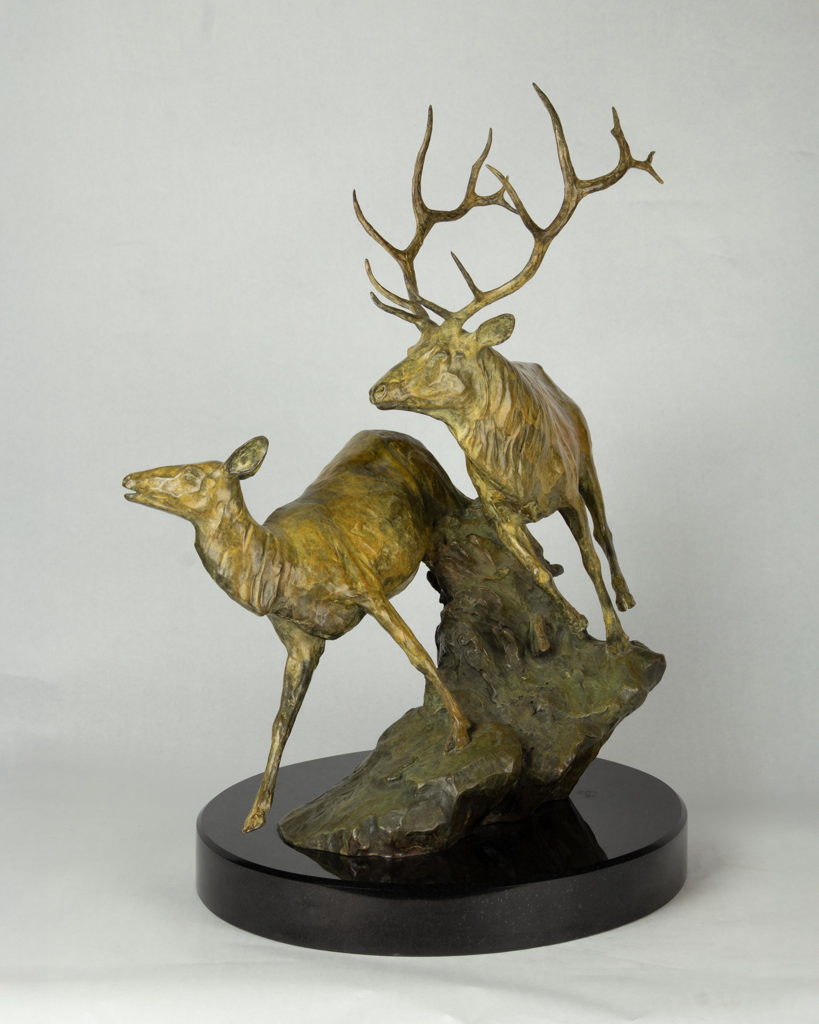 Melvin Johansen | The Gathering (Elk | MutualArt