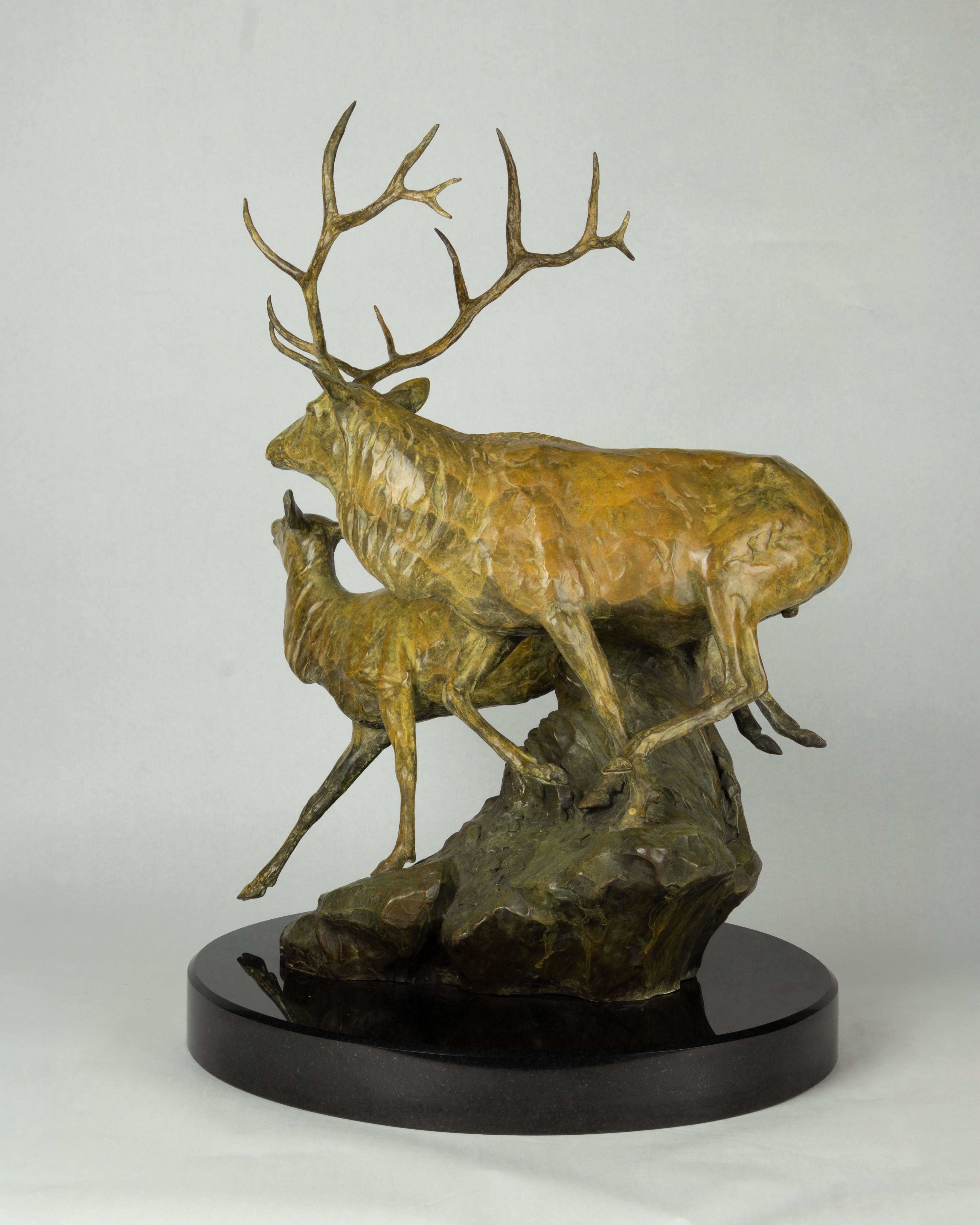 Melvin Johansen | The Gathering (Elk | MutualArt